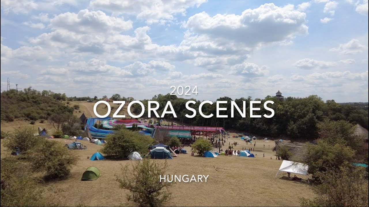 Ozora Festival Scenes 2024 and Market Street View Walking Tour - YouTube