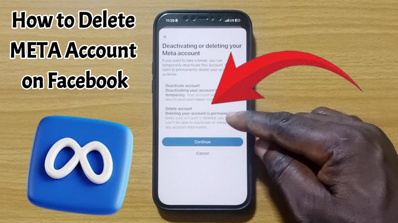 How to Delete META Account on #Facebook | Step-by-Step Guide (2025 ...