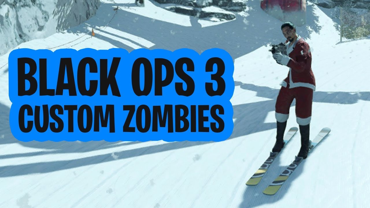 SKIËN IN HET KERSTMIS-RESORT! (COD: Black Ops 3 Custom Zombies) - YouTube