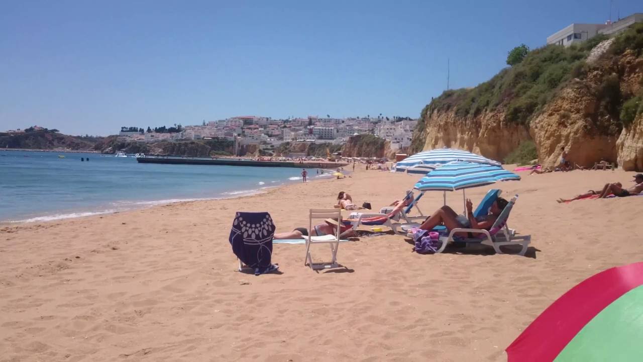Albufeira Beach Inatel - Portugal 4k - YouTube
