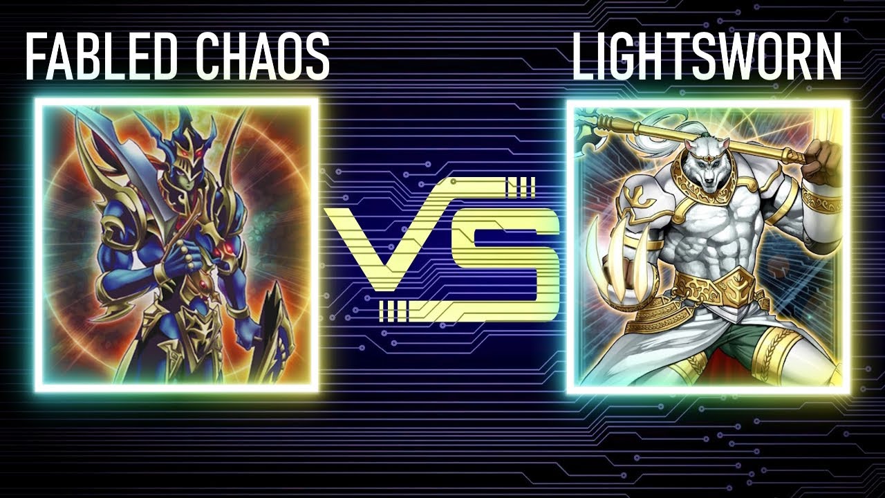 Fabled chaos vs Lightsworn | Tengu Format | Dueling Book - YouTube