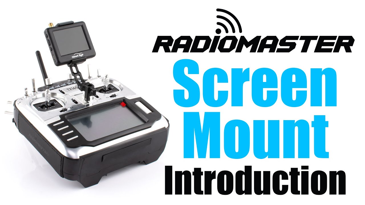 RadioMaster - CNC FPV screen mount - YouTube