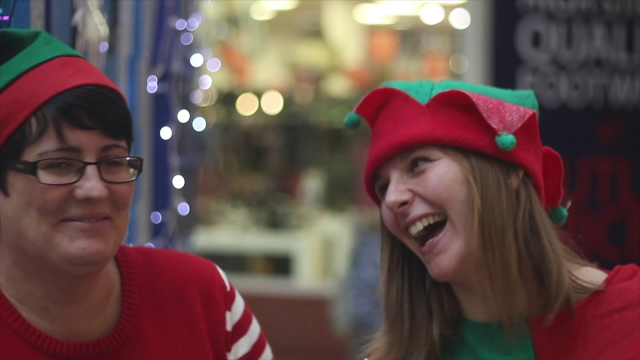 2017 Emery Gate Shopping Centre Santa's Grotto - Chippenham - YouTube