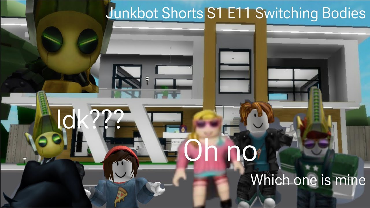 Junkbot Shorts Series 1 Episode 11 Switching Bodies - YouTube