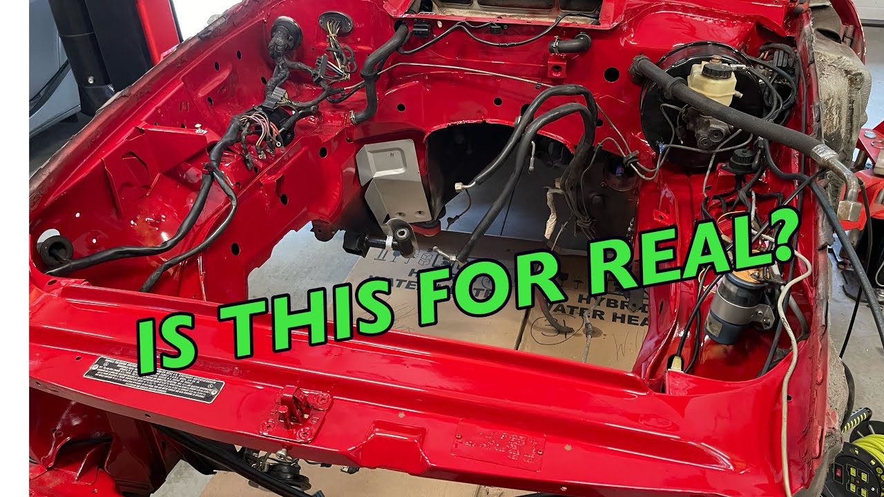 450SL Engine Bay Reno, Part 2 - YouTube
