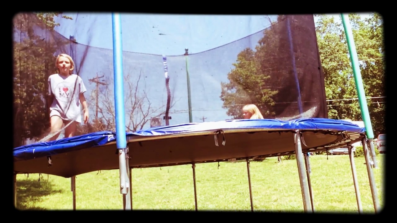 Gymnastics on trampoline time - YouTube