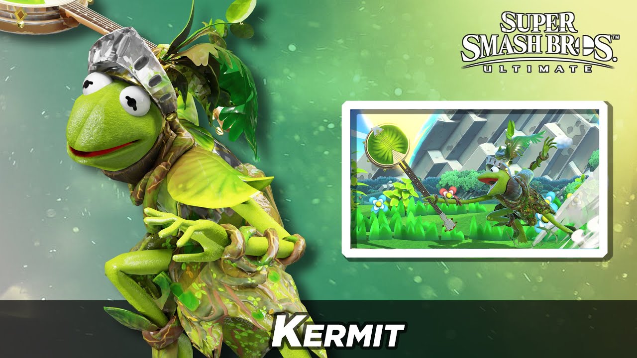 Kermit the Frog | Super Smash Bros. Ultimate Mod - YouTube