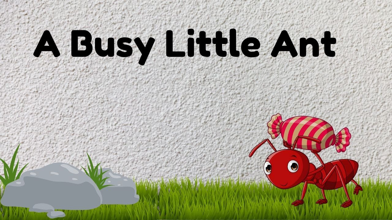 A Busy Little Ant || Short Moral Stories For Kids || English Story ...
