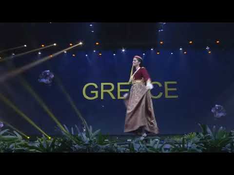 Greece - National Costume - Miss Universe 2018 - YouTube