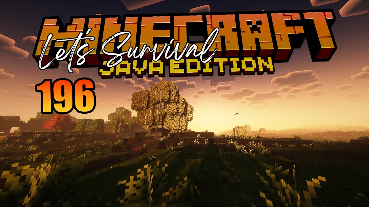 MINECRAFT ⛏️ 196: WUNDERSCHÖNER SONNENUNTERGANG - YouTube