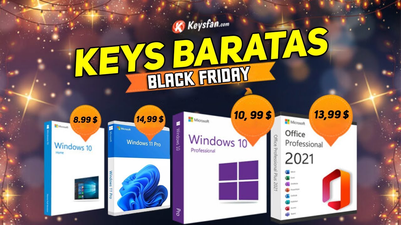 Keys baratas de Windows Black Friday KeysFan vale a pena? - YouTube