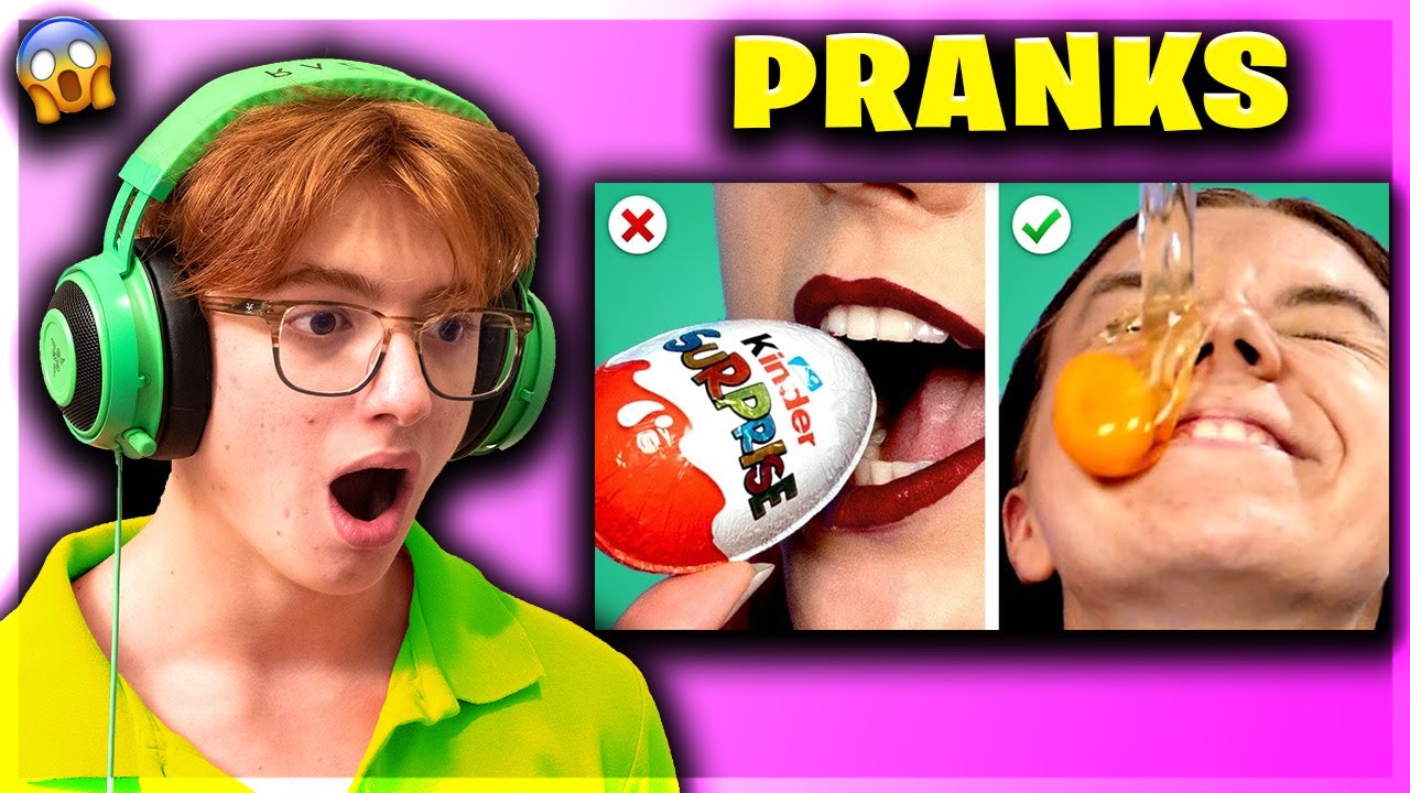 Πως Να Κανετε Τις ΚΑΛΥΤΕΡΕΣ ΦΑΡΣΕΣ! Τα ΚΑΛΥΤΕΡΑ PRANKS! Κανω react στο ...