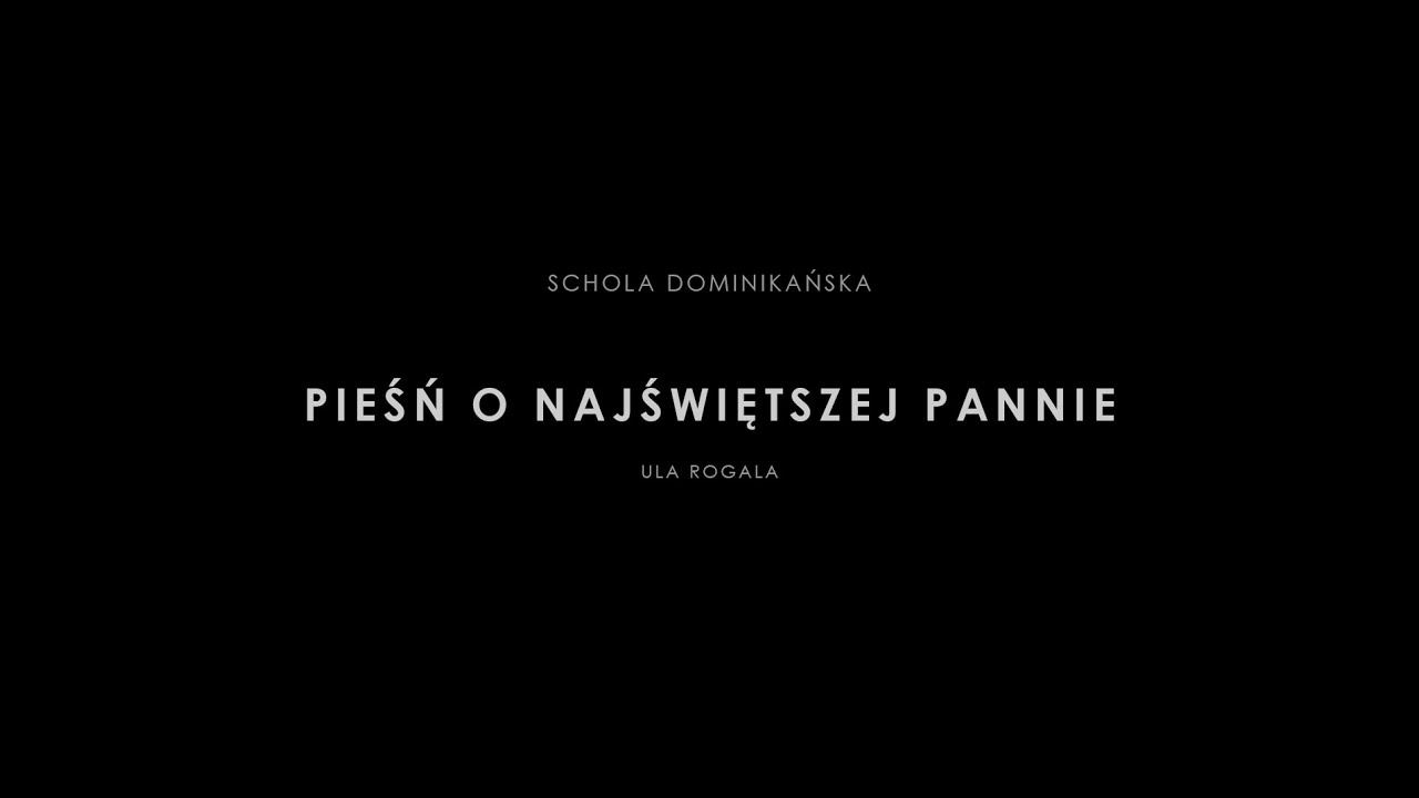Pie O Naj wi tszej Pannie U Rogala YouTube Pie O Naj wi tszej Pannie U Rogala YouTube