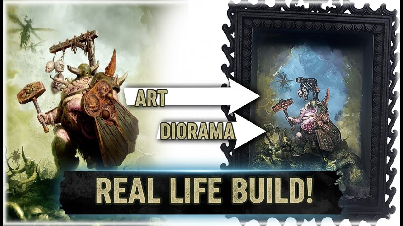 Iconic ART as a WARHAMMER Diorama! - YouTube