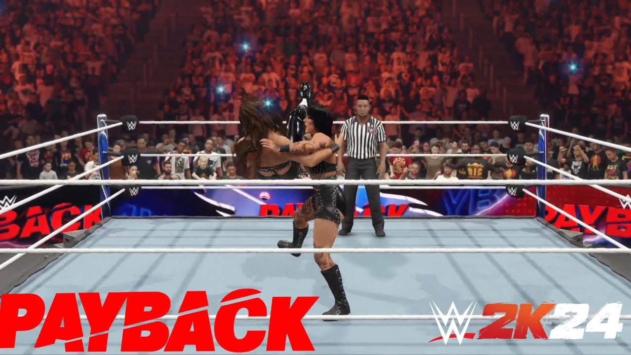 WWE 2K24 - Rhea Ripley Vs Raquel Rodriguez - Payback 2023 | PS5 - YouTube