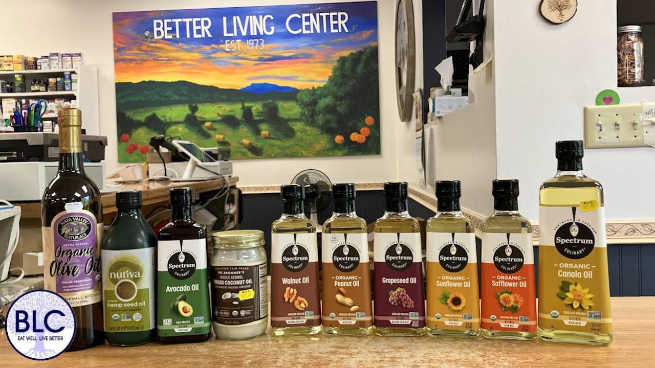 Showcasing our oil section at the Better Living Center - YouTube
