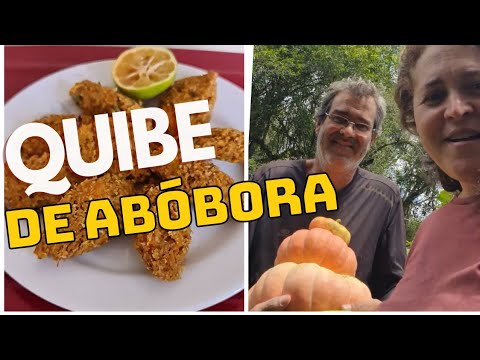 Receita Saudável e Natural direto da Roça - Quibe de abobora com Marcia e Marcelo