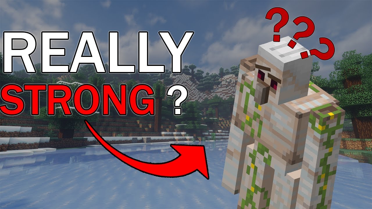 Is The Iron Golem That Strong ?? - YouTube
