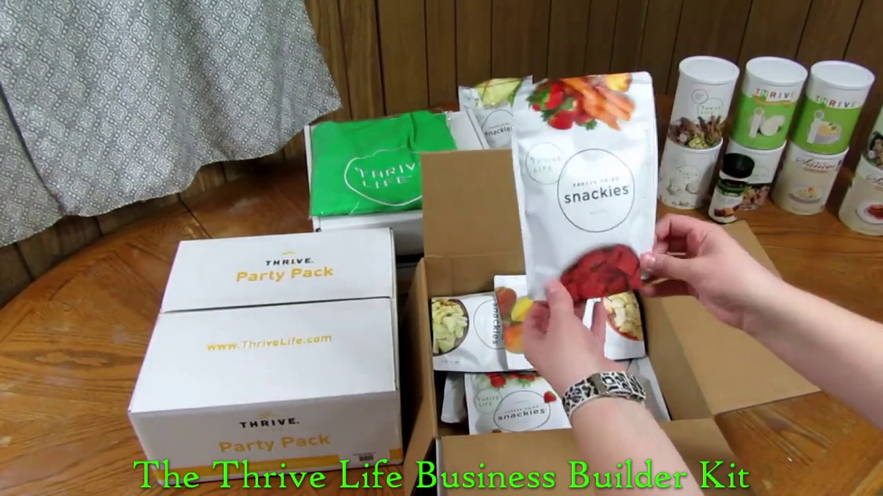 The Thrive Life Business Builder Kit - YouTube