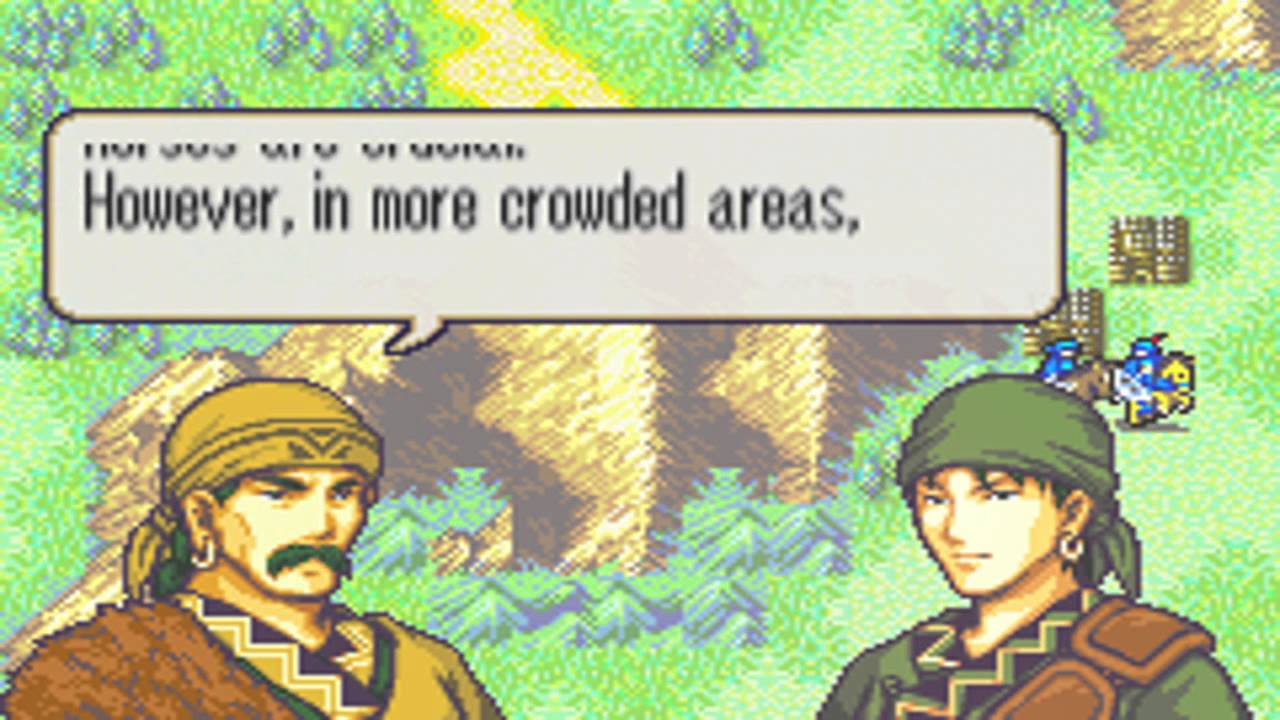 Fire Emblem The Sword of Seals: Shin and Dayan Support Conversations ...