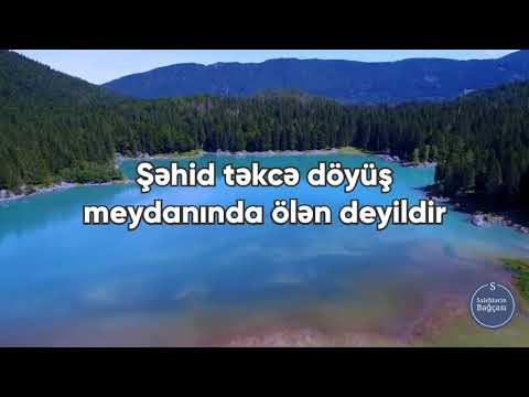 Şəhid təkcə döyüş meydanında ölən deyildir