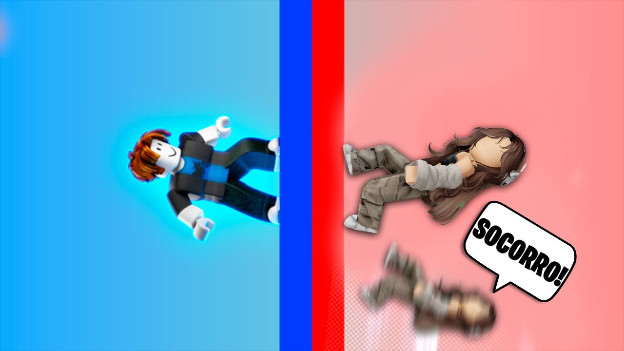 DESAFIOS EM DUPLA com GRAVIDADE no Roblox! GRAVITY [2 Player Obby ...