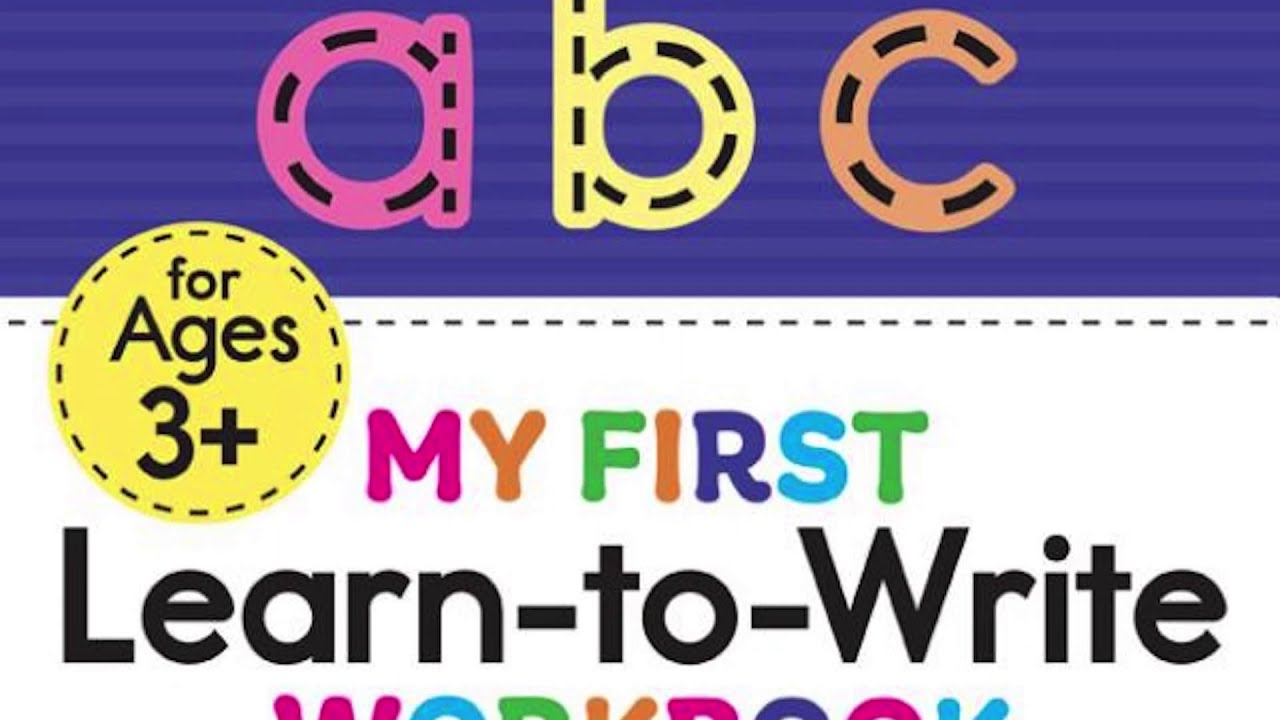 Abc My First Learn to Write Workbook - YouTube