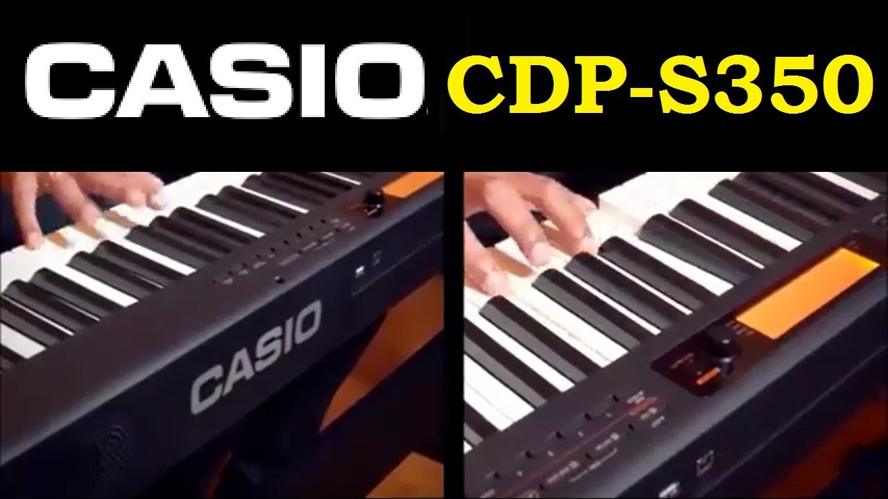 DEMO 2 - TECLADO CASIO PIANO DIGITAL CDP S350 - TIMBRES E RITMOS - YouTube