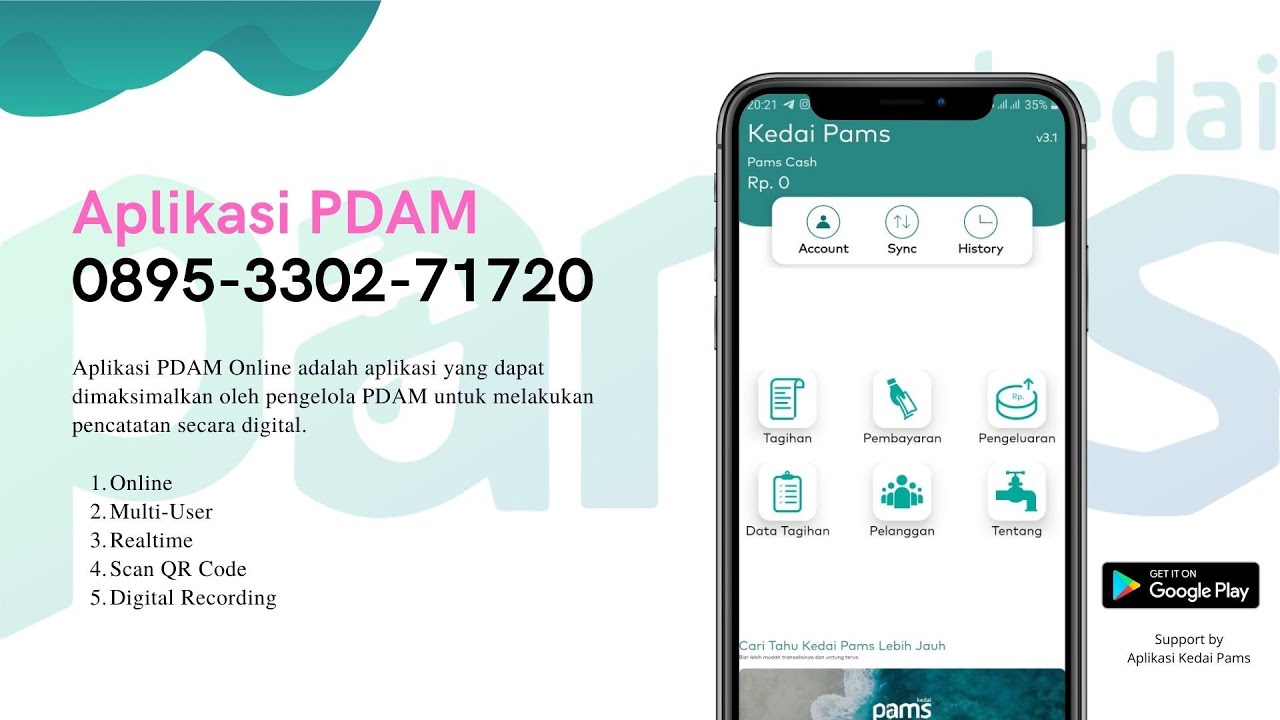 Cara input data pelanggan tambahan dari web admin Kedai Pams ( Pamsimas ...