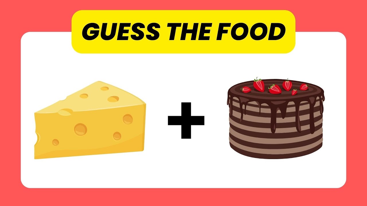 Guess the Food by Emoji | Food Emoji Challenge | Guess 38 Foods in 5 ...