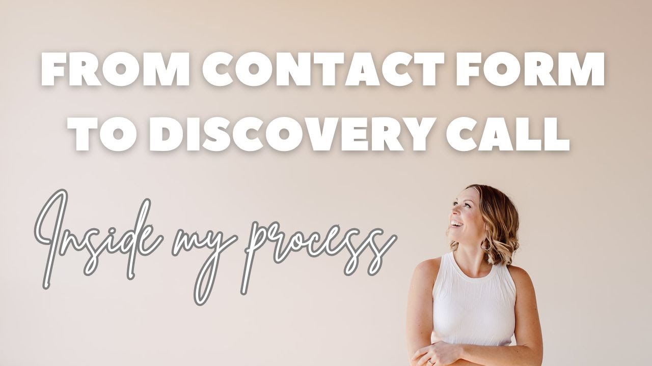 Inside Look at my Inquiry Form and Discovery Call Process - YouTube