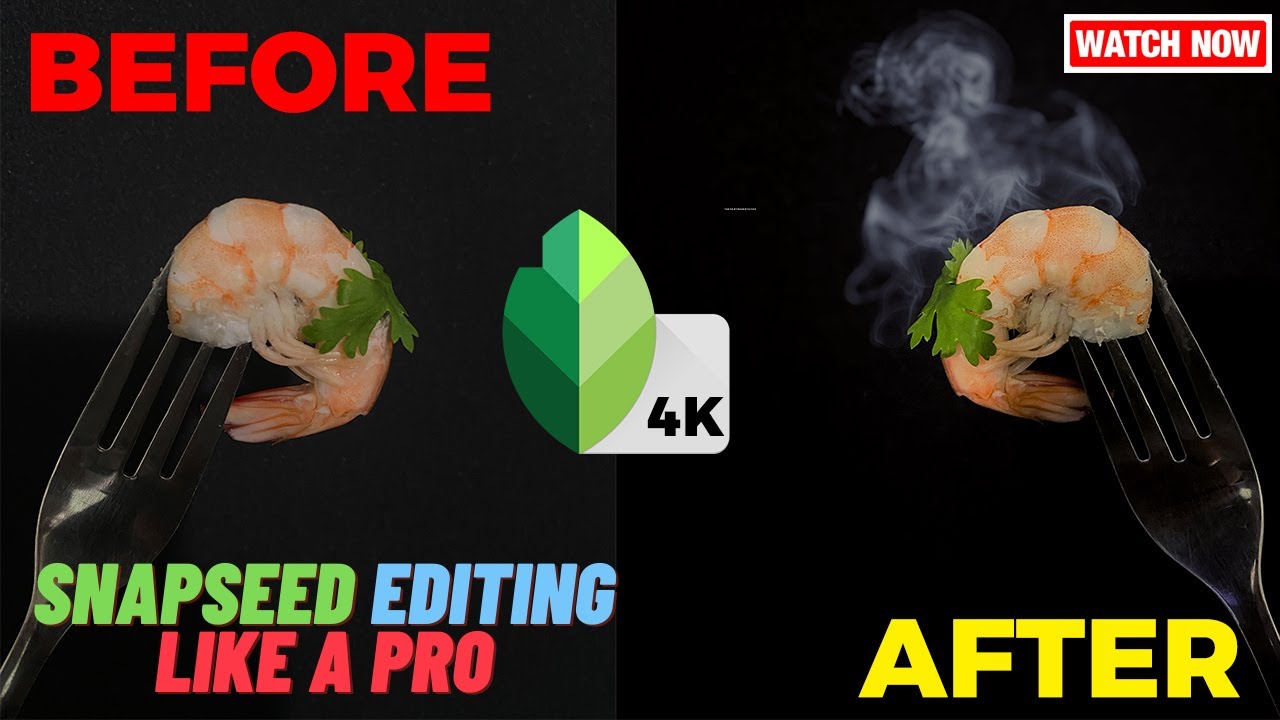 Food Photography Editing | Snapseed editing - YouTube