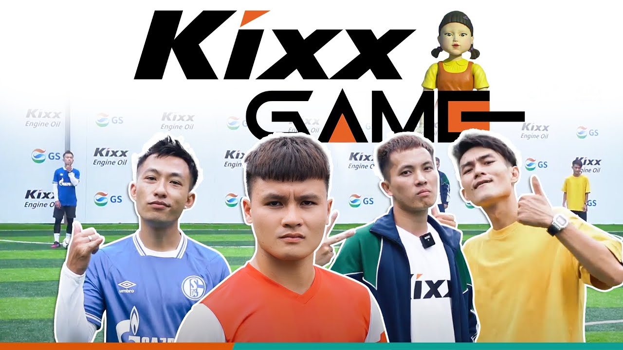 [Kixx Challenge] Cuộc đua Squid Game cùng Quang Hải, Đỗ Kim Phúc ...