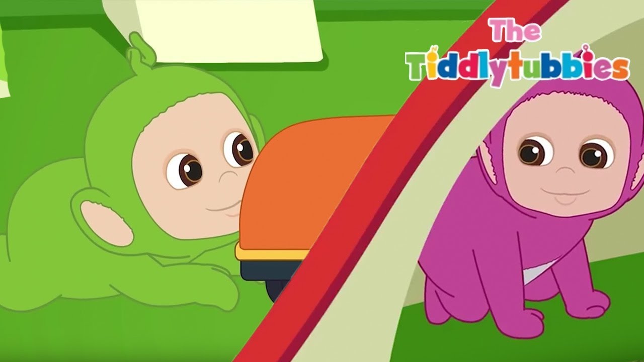 Teletubbies ★ NEW Tiddlytubbies 2D Series! ★ Episode 9: The Race ...