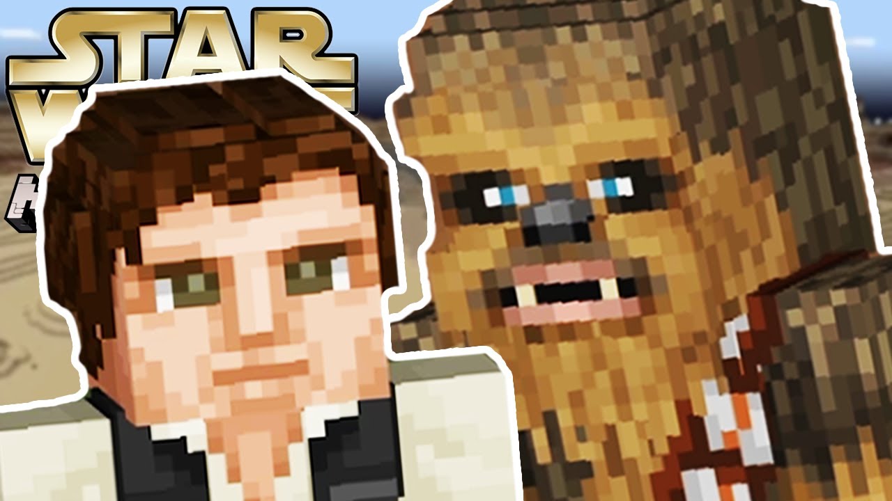 100% MIT HAN SOLO UND CHEWBACCA 🐲 Star Wars Minecraft #009 [Deutsch ...
