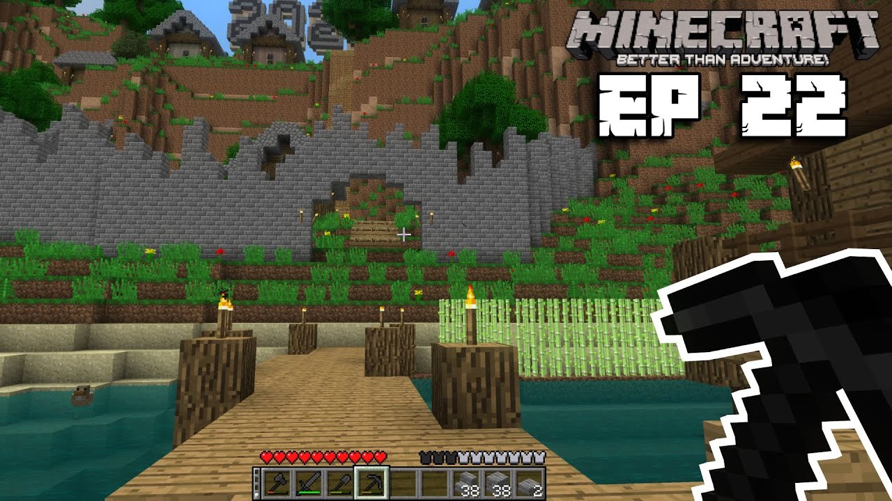 Fortifications - Minecraft Beta: Better Than Adventure | EP 22 - YouTube