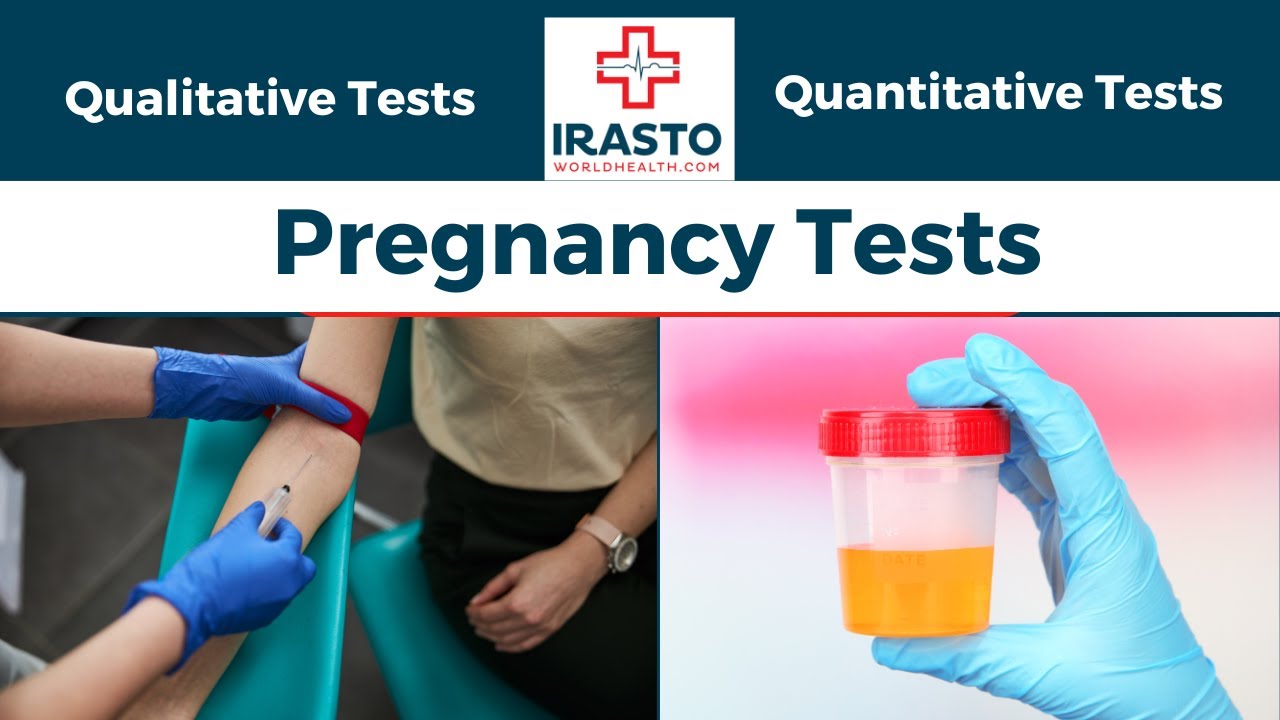 Pregnancy Tests: Qualitative Vs Quantitative - YouTube