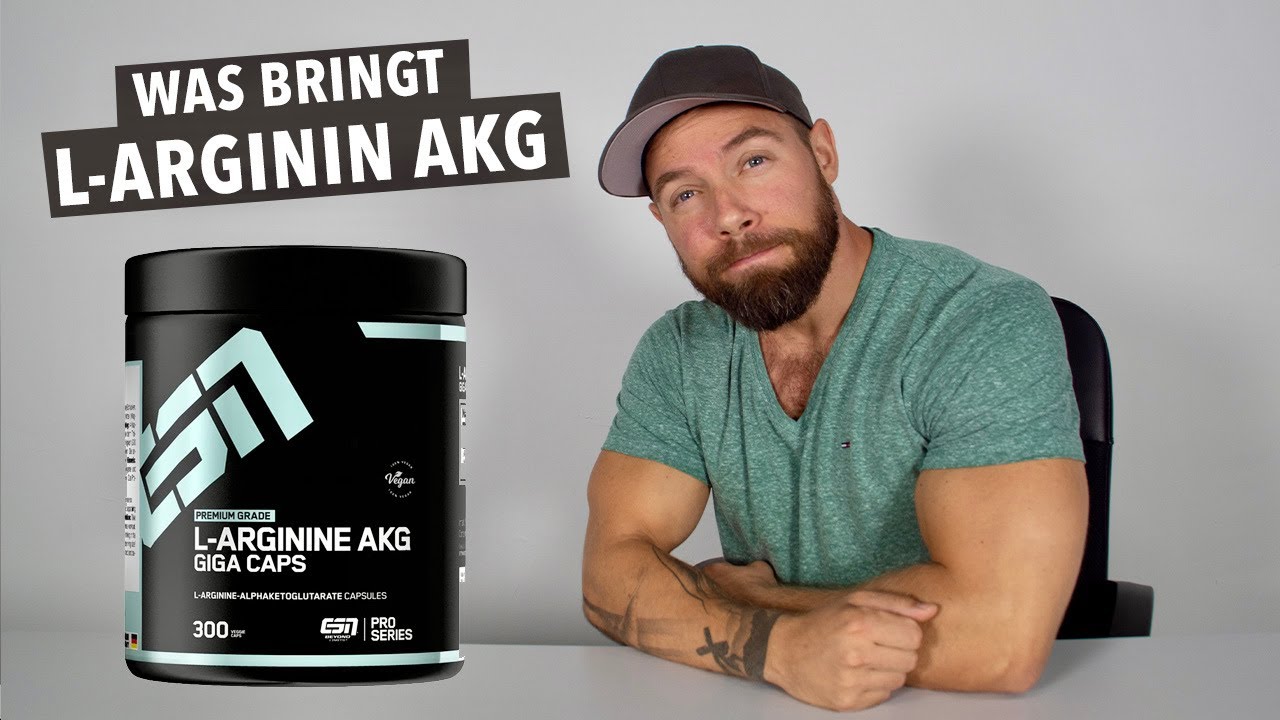 ESN L-Arginine AKG Giga Caps 💊 im Test | Muskelmacher Shop - YouTube