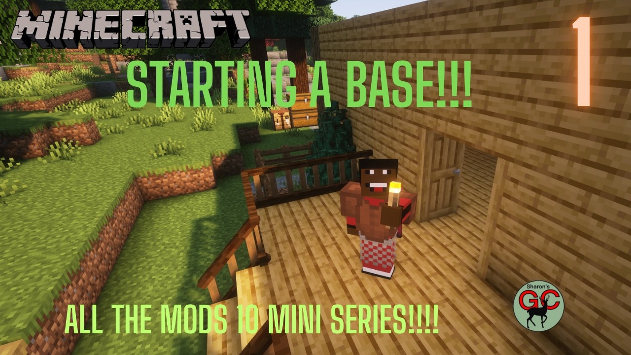 Starting A base!!!! ( All The Mods 10 Minecraft LP) EP 1!!!!!! - YouTube
