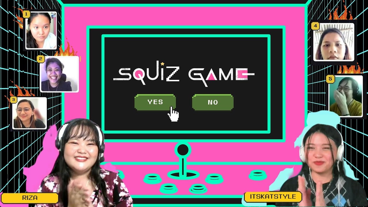 ULTIMATE SQUIZ GAME 🎮 - Hallyu Fans 게임 | K-Influencer ft. ItsKatStyle & Riza Dizon Philippines ...
