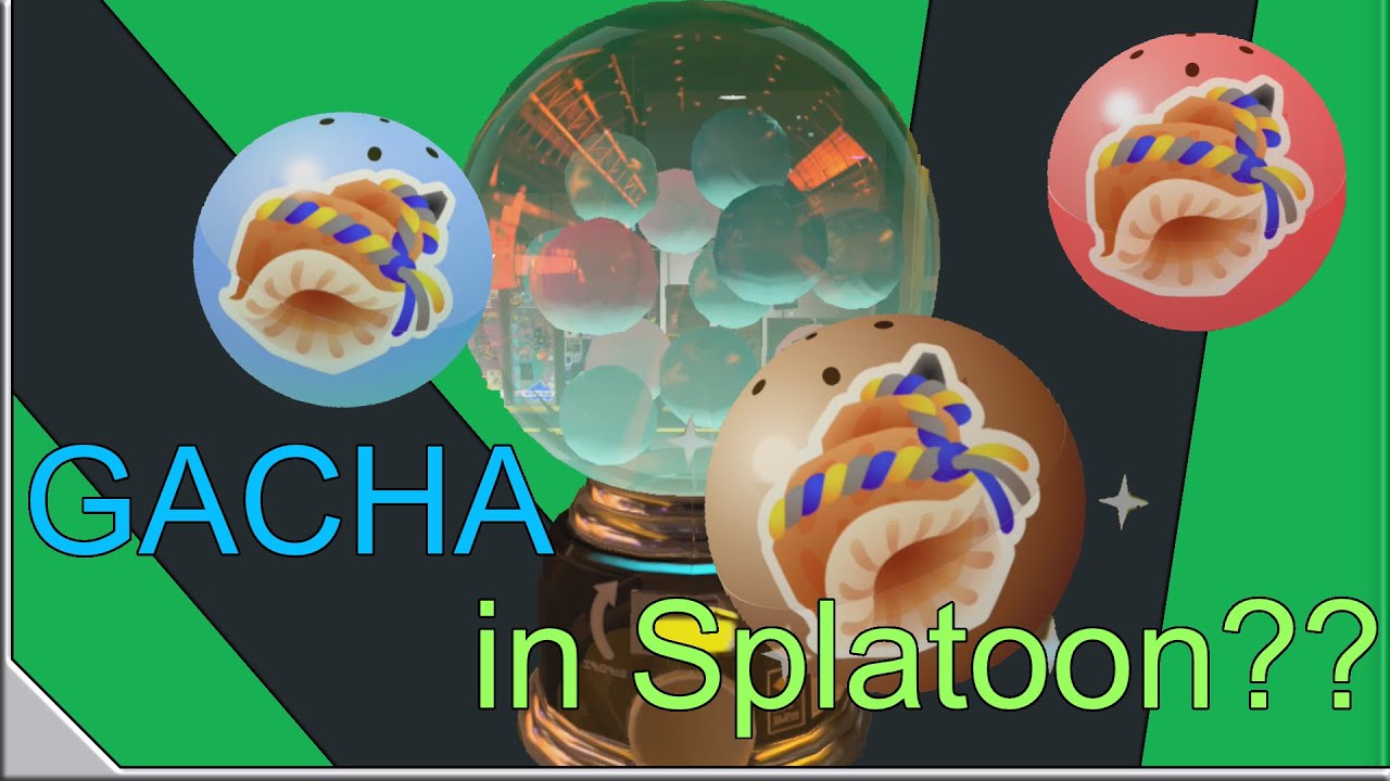 35 Pulls in the Shell Out Machine! (Gacha) [Splatoon 3] - YouTube