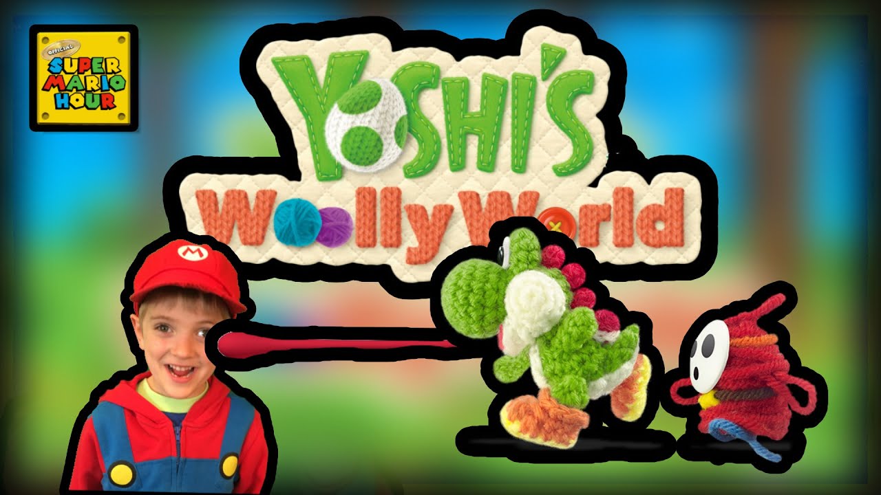 YOSHI'S WOOLLY WORLD: PART 2!! WORLD 1. The MARIO KID and DAD co-op ...