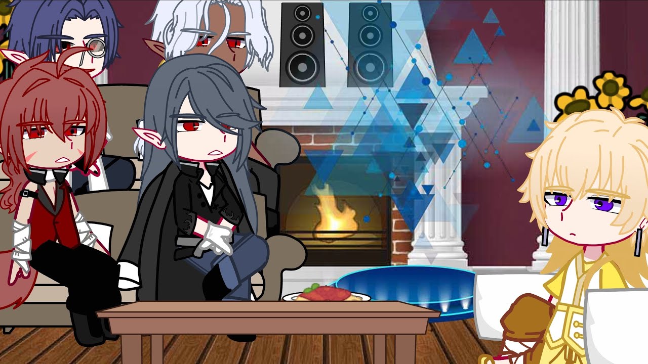 Dark Fall reacts to Leon||Leon X Cliff|| AU!||enjoy!|| #edit #capcut # ...