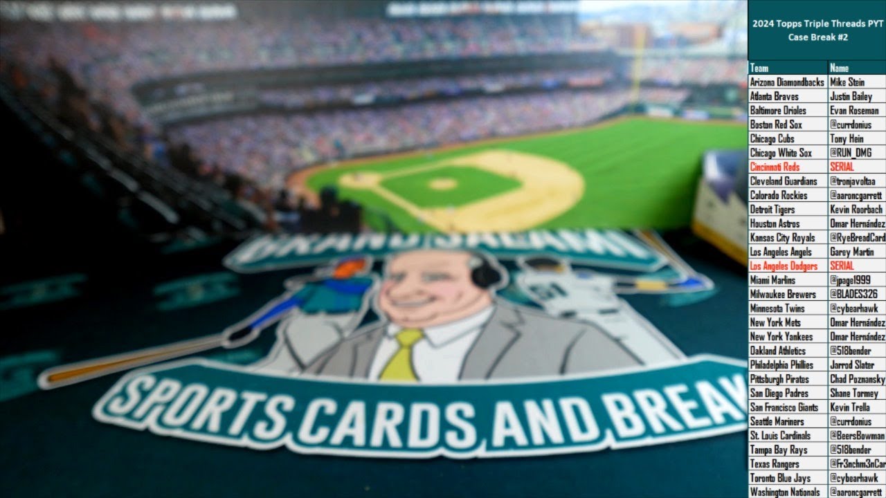 2024 Topps Triple Threads PYT Case Break #2 - YouTube