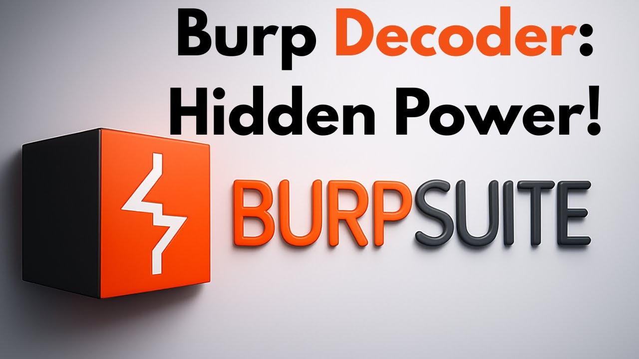Tutorial 07- Decoder Tab in Burp Suite Explained | Complete Beginner ...