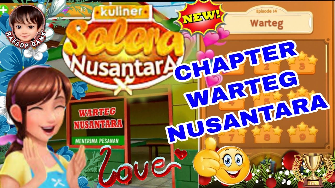 Game Permainan Kuliner Selera Nusantara | Chapter Warteg Nusantara ...