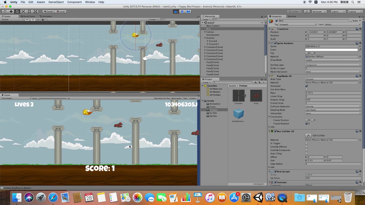 [Unity4S] Final - 103406205J - Part 3 - YouTube