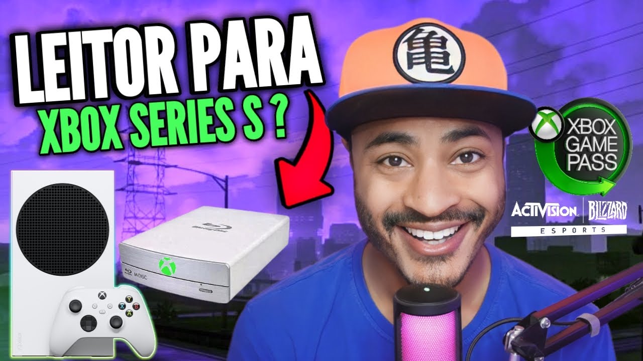 LEITOR EXTERNO PARA O XBOX SERIES S e GAME PASS FICOU GIGANTE - YouTube