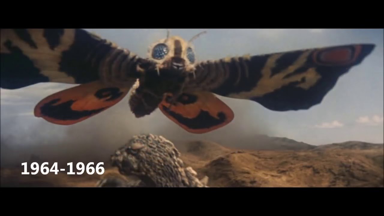 Evolution of Mothra 1961-2016 - YouTube