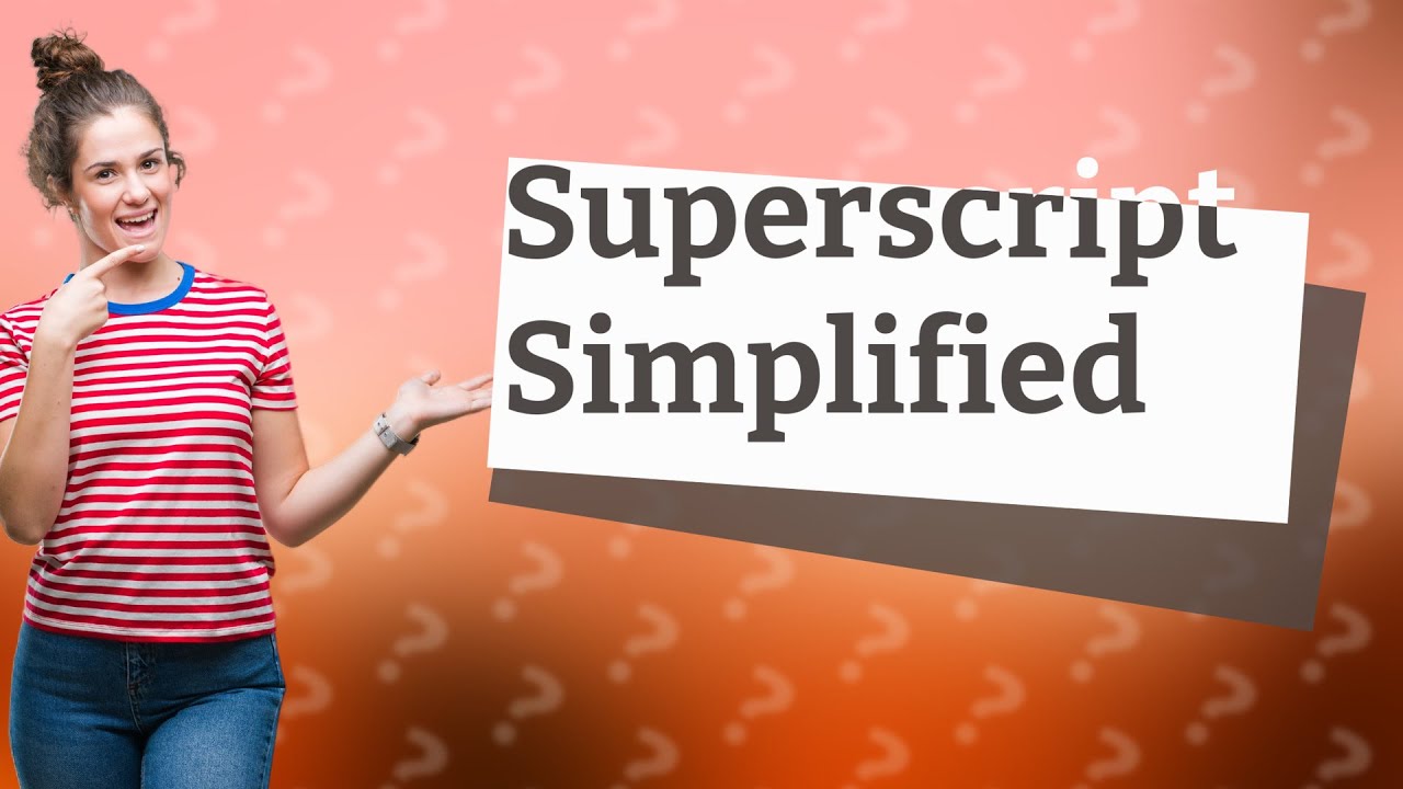 How do you superscript a number in text? - YouTube